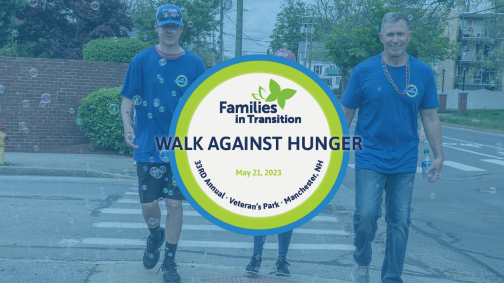 2023 Walk Against Hunger Fundraising Kit - Families in Transition